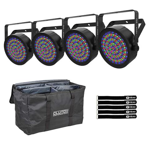 Chauvet Dj Slimpar Rgba Ils Compact Rgba Dmx Led Par Wash Reverb