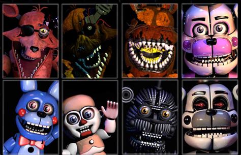 New Roster (part 1 of revealing characters) | Five Nights At Freddy's Amino