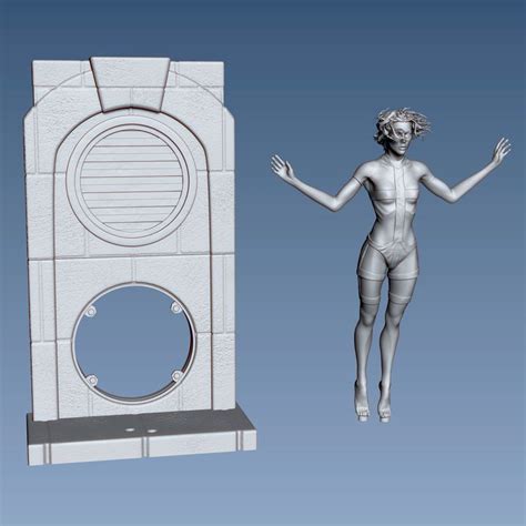 3d Printable Leeloo From The Fifth Element By Denis
