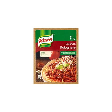 KNORR FIX SPAGHETTI BOLOGNESE Z CHILI 46G