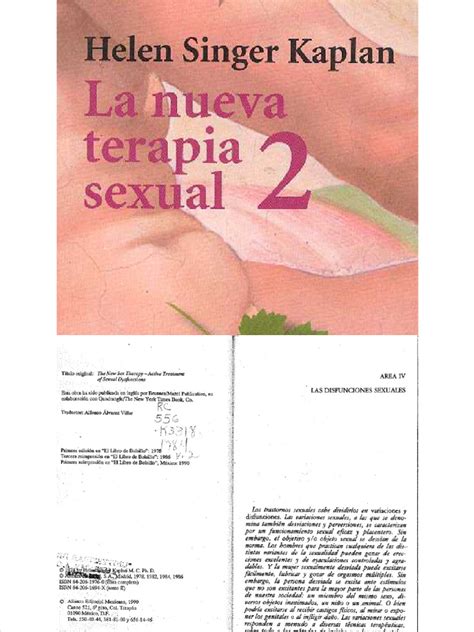La Nueva Terapia Sexual Kaplan Tomo 2pdf Pdf