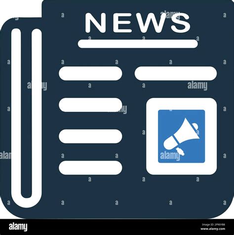 Press Release Icon Editable Vector Eps Meticulously Design And Well Organized Simple Vector