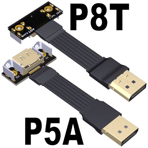 Shielded Displayport 1 4 Cable 4k Hdr 165hz Display Port Adapter For
