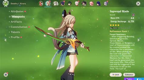 Genshin Impact Kirara Best Support Build