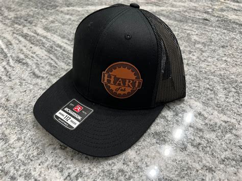 Hart Fab Leather Patch Snap Back Hat