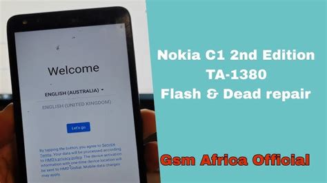 Nokia C1 2nd Edition Ta 1380 Test Point Nokia C1 2nd 41 Off