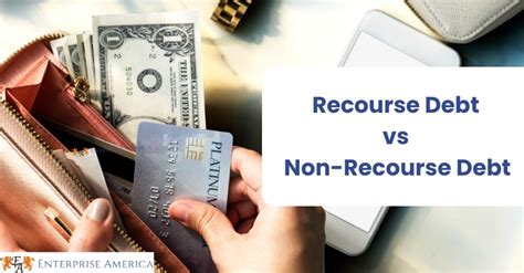 Recourse Debt Vs Non Recourse Debt Understanding The Key Differences