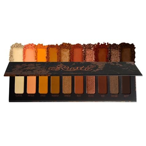 Melt Cosmetics Rust Eyeshadow Palette Artofit