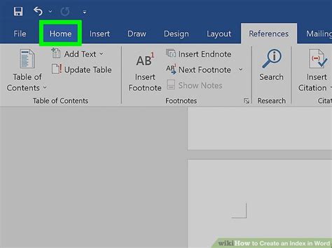 How To Create An Index In Word With Pictures WikiHow
