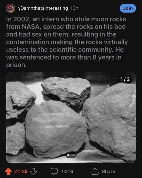 nasa intern has sex on moon rocks r brandnewsentence