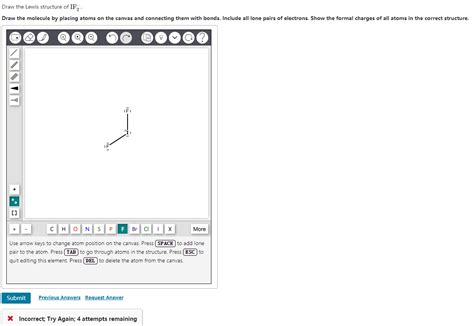 Solved Draw The Lewis Structure Of IF Draw The Molecule By Chegg Com