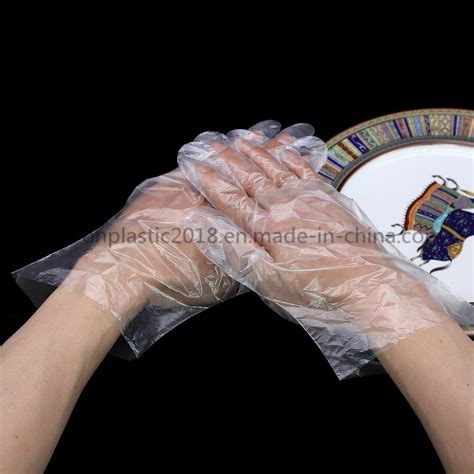 Boxing Plastic Food Safe Food Grade Tpe Disposable Gloves China