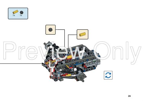 Lego Moc 42207 페라리 Sf 24 F1 Car Rc Mod For Power Function Motors And Led Light By Otrans