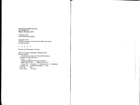 Pdf Critical Theories Of The State Marxist Neo Marxist Post Marxist
