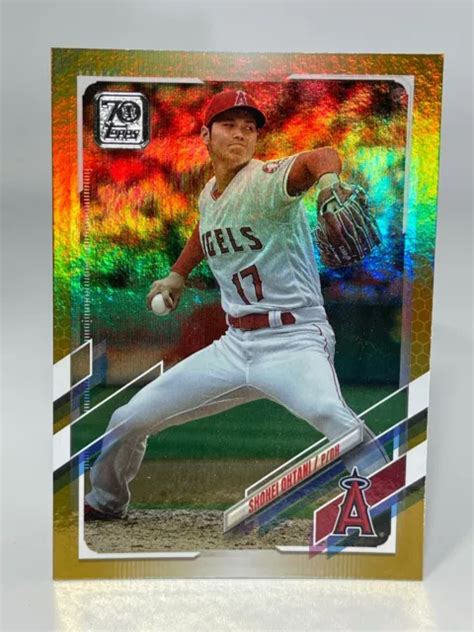 2021 Topps Series 1 Shohei Ohtani Los Angeles Angels 150 Lamina Doro