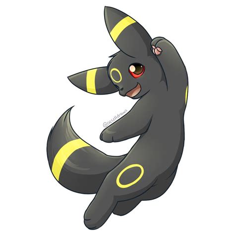 Umbreon Evoluciones De Eevee Arte Pokemon Dibujos De Pokemon