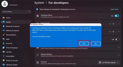 How To Enable Or Disable Developer Mode On Windows 11