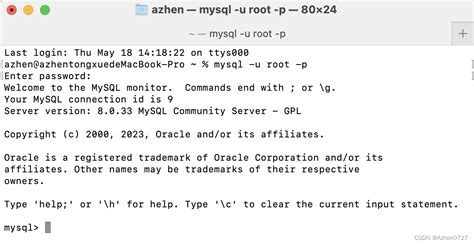 Macos 下载 Mysql 安装并配置terminal（zsh）mac下载mysql Csdn博客