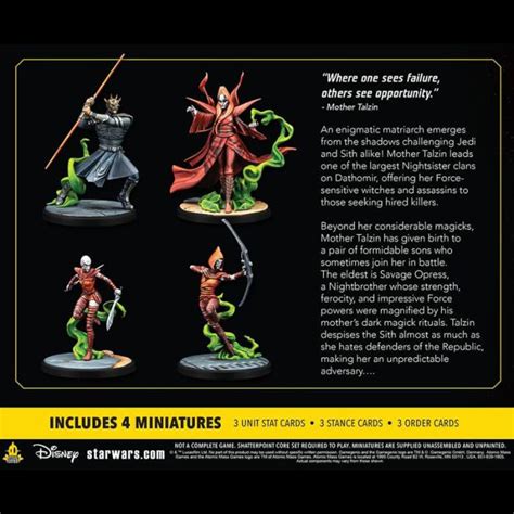 Star Wars Shatterpoint Witches Of Dathomir Squad Pack Full Moon