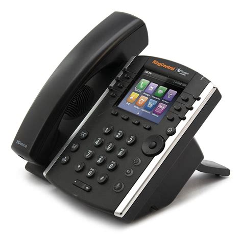 Polycom Vvx 410 Gigabit Ip Phone 2200 46162 025 Ringcentral