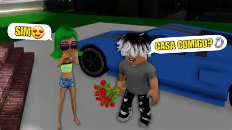 O Cara Me Pediu Em Casamento No Brookhaven 💍😍 Roblox Bibi Tenebroza