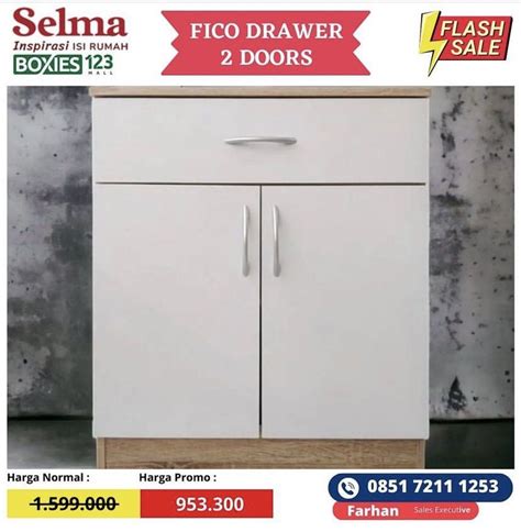 Drawer Kayu Perabotan Rumah Di Carousell