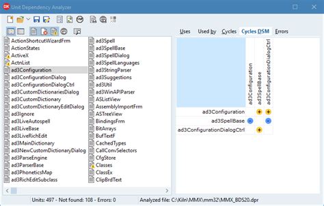 List Of All Uses Clause Items In The Whole Project Gexperts Delphi