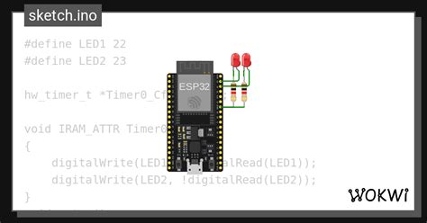 Wokwi Online ESP32 STM32 Arduino Simulator