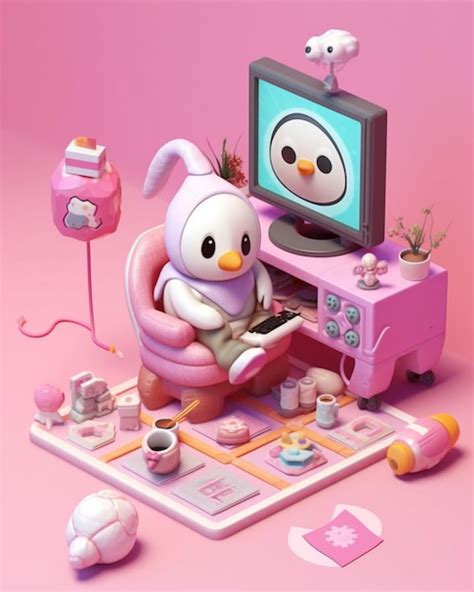 Retro Arcade Game Console Premium Ai Generated Image