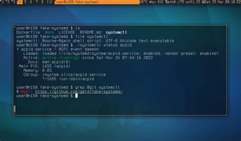 Fake Systemd