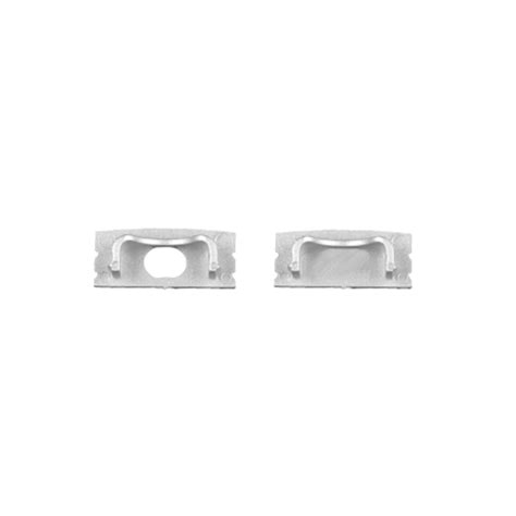 Pioled Slim28 Recessed Led Strip Profile End Caps Discount Lighting
