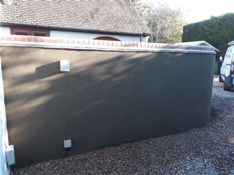 Exterior Wall Rendering Wheatley Oxfordshire