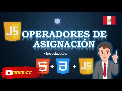 Operadores De Asignaci N Javascript Youtube