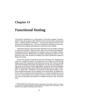 Fillable Online Ix Cs Uoregon Chapter 13 Functional Testing Form Fax