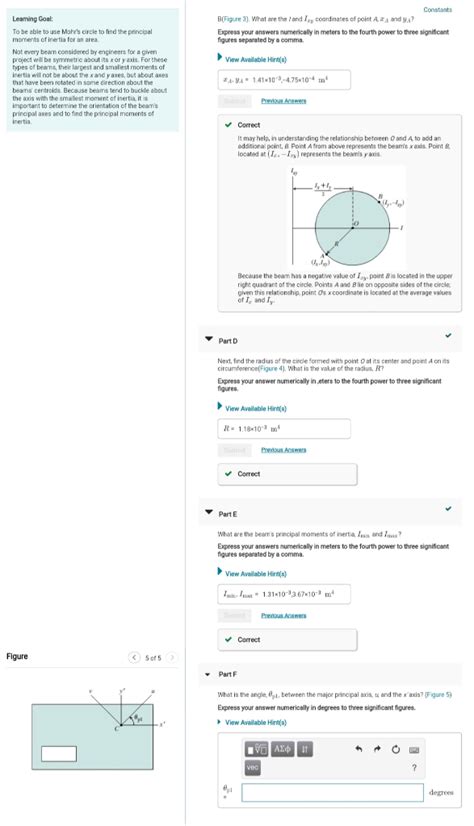 Solved answer Part F What is the angle θp1 between the Chegg com