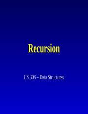 Understanding Recursion Key Concepts And Examples In Programming Course Hero