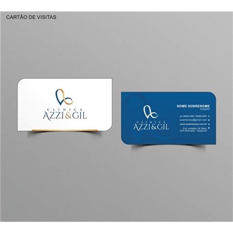 Clínica Azzi Gil Criação de Logo e Papelaria 6 itens Para Saúde
