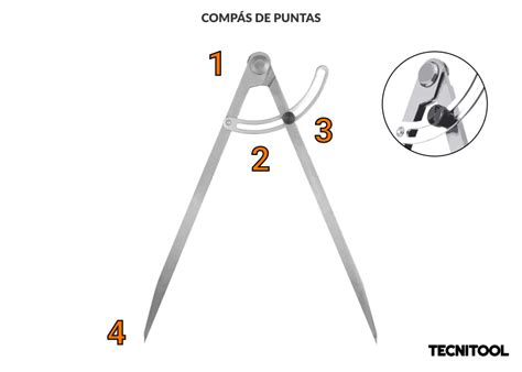 Compás Divisor Y Calibres De Interiores Y Exteriores Tecnitool Es