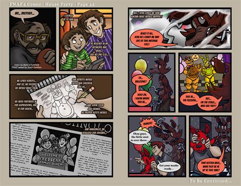 FNAF4 Comic - House Party - Page 44 - 12-31-16 by Mattartist25 on ...