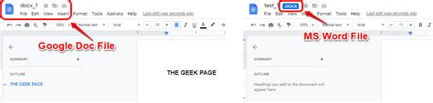 How To Convert Google Doc Files Into Ms Word Files And Vice Versa