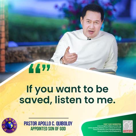 Pin By Pastor Apollo C Quiboloy On Words Of The Son Words Son Of