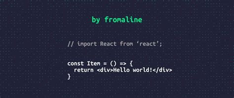 Jsx Without Importing React Dev Community