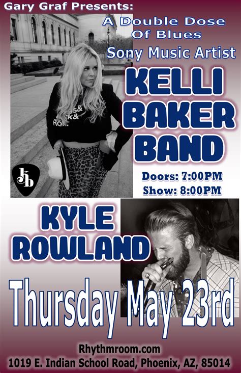 Buy Tickets To Kelli Baker Kyle Rowland In Phoenix On May 23 2024