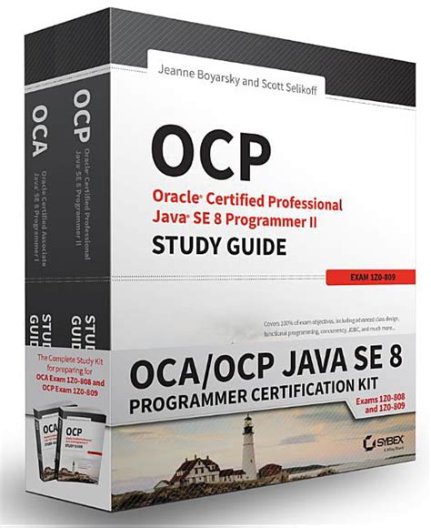 Oca Ocp Java Se Programmer Certification Kit Exam Z And Exam