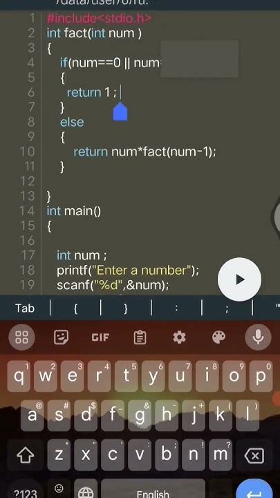 C Program To Find The Factorial Of A Given Number Using Recursive