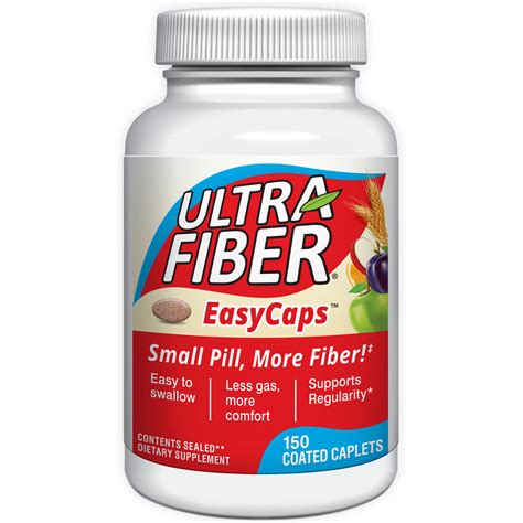 Ultra Fiber Caplets High Fiber Support For Regularity 150ct Buy