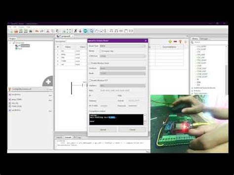 OpenPLC Sample Blink Esp32 YouTube