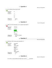 Quiz5 Docx Question 1 20 Out Of 20 Points An Indexed Array Begins