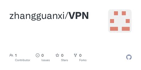 GitHub Zhangguanxi VPN