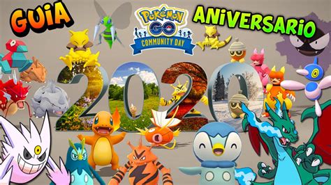 📌 Anunciado AsÍ SerÁ El Community Day Aniversario 2020 Horarios